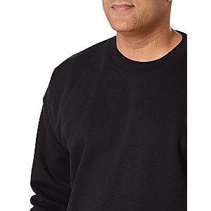 Hanes mens Ultimate Cotton Heavyweight athletic sweatshirts, Black, X-Large US
