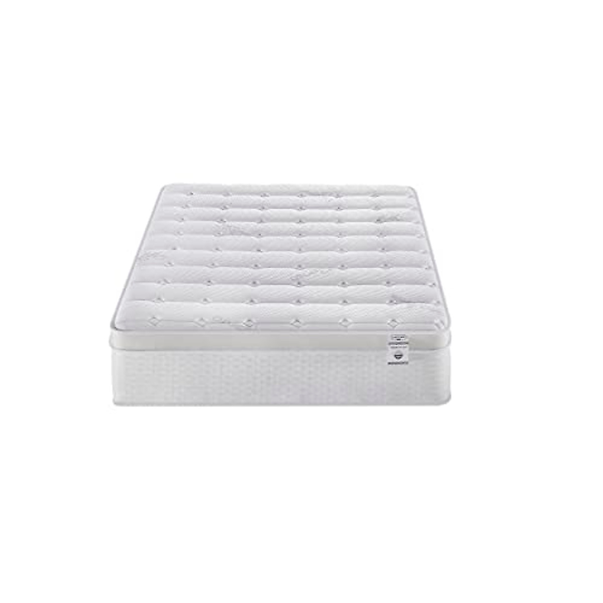 Full Size Mattress - 14 Inch Cool Memory Foam & Spring Hybrid Mattress with Breathable Cover - Comfort Plush Euro Pillow Top - Rolled in a Box - Oliver & Smith