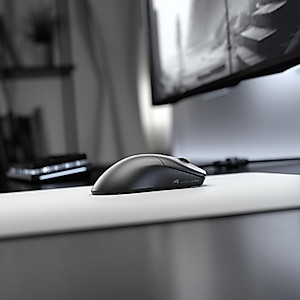 Glorious Gaming Model O 2 PRO Wireless Gaming Mouse - 2.4GHz wireless 1ms delay, 100M clicks, 57g Ultralight, Long Battery Life, 26K DPI BAMF 2.0 Sensor, Ambidextrous, 6 Buttons, PTFE Feet