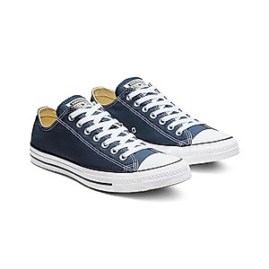 Converse Chuck Taylor All Star Canvas Low Top Sneaker, Navy ,6 mens_us/8 womens_us