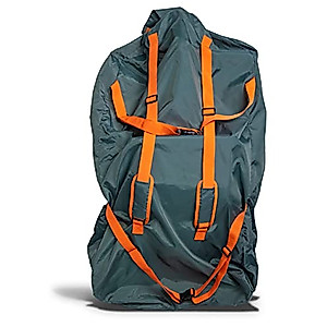 Extra Large - Heavy Duty Stroller Gate Check Bag | Waterproof | Compatible with: WONDERFOLD, BOB, VEER, JEEP WAGON, ETC. | Fits most car seats, stroller wagons, double and Jogging Strollers