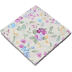 Purple Series Charm Pack by Nodsaw; 42-5" Cotton Fabric Quilt Squares
