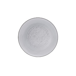 Pfaltzgraff Blossom White 16-Piece Porcelain Dinnerware Set, Service for 4, Distressed