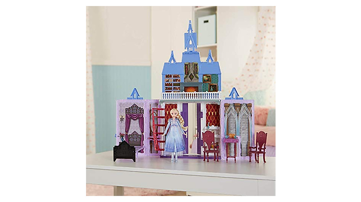 Disney Frozen Fold and Go Castle Playset for Kids