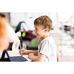 Logitech Rugged Combo 3 iPad Keyboard Case with Smart Connector for iPad (7th, 8th and 9th Generation) for Education - Classic Blue