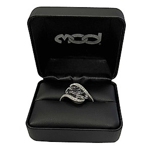 Harley-Davidson Women's Bling Filigree Bar & Shield Ring, Silver HDR0473 (6)