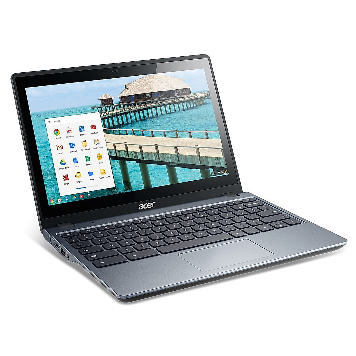 Acer C720P-2625 Chromebook 11.6 inch Touchscreen - Intel 2955U 1.4Ghz, 2GB RAM, 16GB SSD, Chrome OS (Renewed)