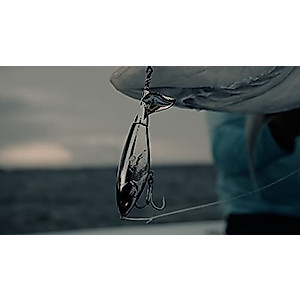 Berkley Choppo Saltwater Fishing Hard Bait, Black Chrome, 120mm - 1 oz