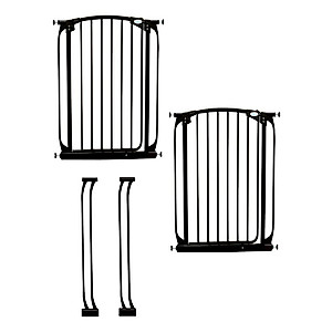 Dreambaby Chelsea Extra Tall Auto Close Security Gate Value Pack with 2 Gates and 2 Extensions