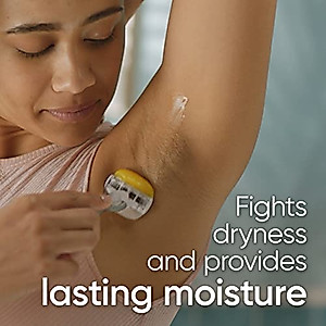 Gillette Venus ComfortGlide Womens Razor Blade Refills, 4 Count, Infused with Olay Coconut Scent