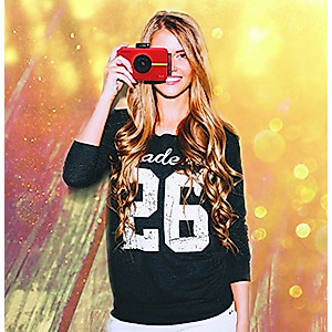 Zink Polaroid Snap Touch Portable Instant Print Digital Camera with LCD Touchscreen Display (Purple)