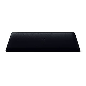 Razer Ergonomic Wrist Rest for Mini Keyboards: Plush Leatherette Memory Foam Cushion - Anti-Slip Rubber Feet