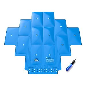 Mattress Renew 12-Zone Customizable Support - One Size Works for All Bed Sizes - Sagging Mattress Solution - Under Mattress Support - Sinking Mattress Fix - Mattress Dip Corrector - Fix Mattress Sag