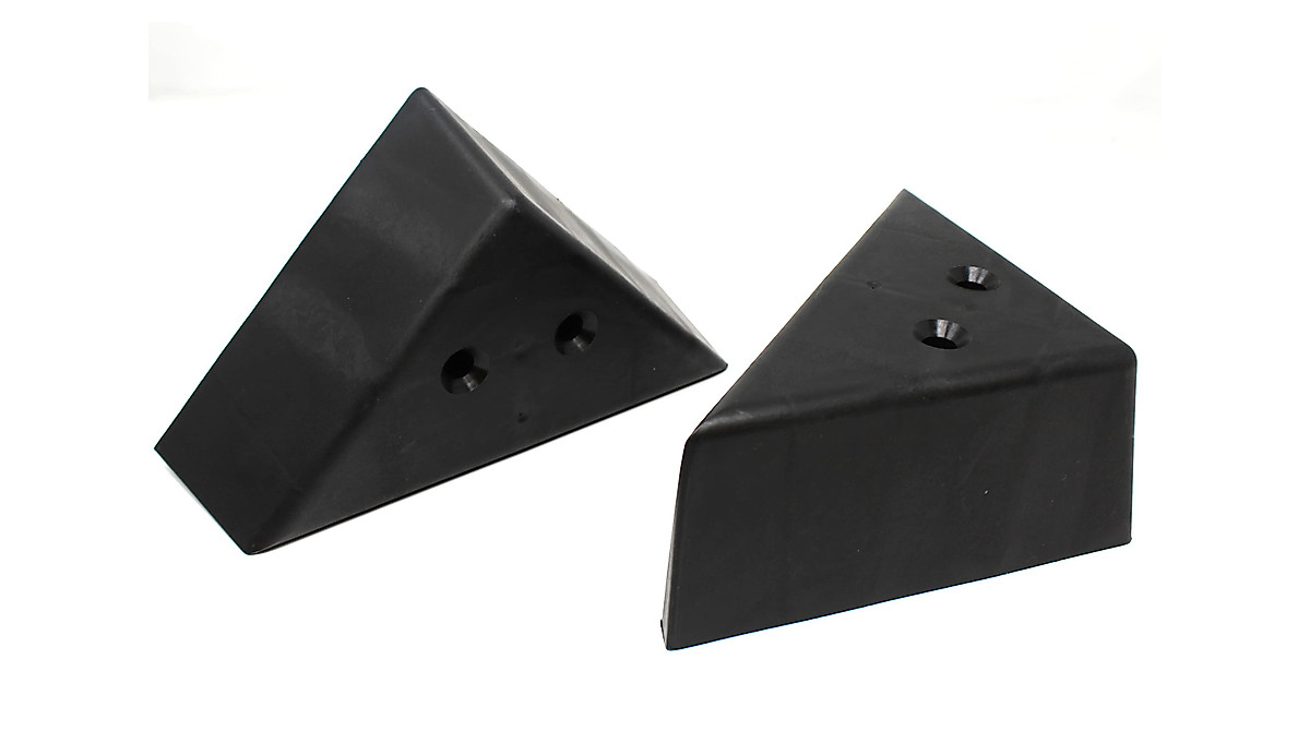 JSP 3" Black Corner Legs for Sofas & Chairs
