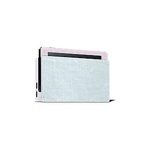 Tacky Design Retro Pastel Skin Compatible with Nintendo Switch Skin Wrap Cover, Fabric Texture Colorwave for Nintendo Switch Stickers, Premium Vinyl 3M Full Wrap Decal.