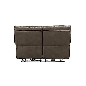 ACME FURNITURE Harumi Loveseat (Power Motion) - - Gray Leather-Aire.