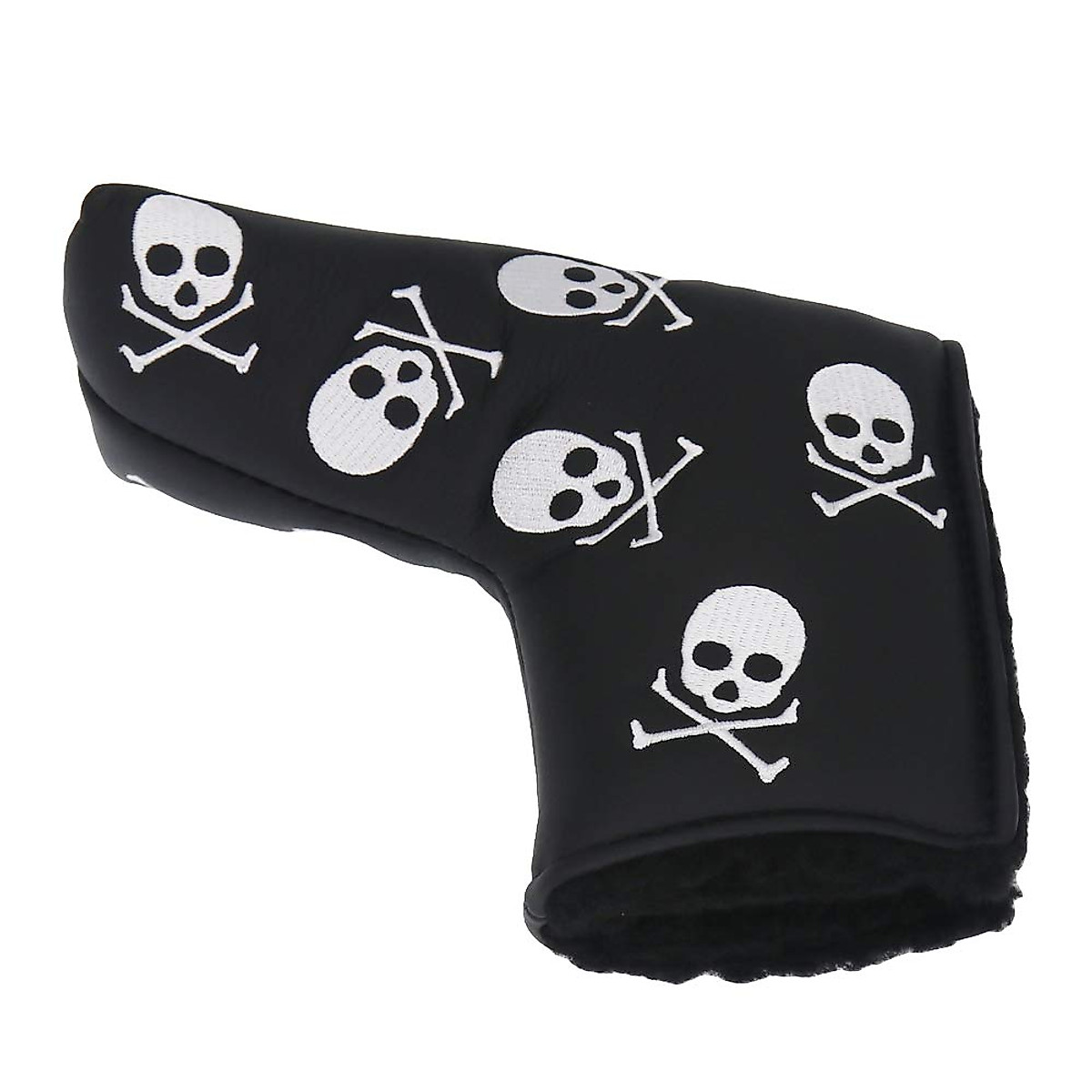HISTAR Golf Skull Headcover Skull Design Putter Cover Blade Head Cover for Scotty Cameron Taylormade Odyssey