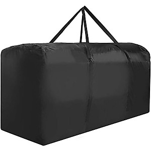 Patio Cushion Storage Bag 68” L x 30” W x 20” H, Waterproof Outdoor Cushion Furniture Storage Bag, Patio Cushion Cover Bag with Handle and Zipper, Extra Large Christmas Tree Storage Bag for Home