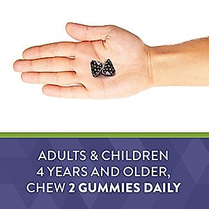 Nature’s Way Sambucus Elderberry Gummies, With Vitamin C, Vitamin D and Zinc, Immune Support for Kids and Adults*, 60 Gummies (Packaging May Vary)