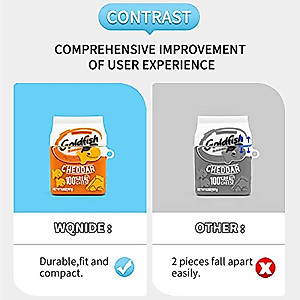 2Pack WQNIDE for Airpod 2/1 Case, Takis Potato Chips & Goldfish Cookie Airpods Cover, Candy Cute Fun Fashion Food Skin Protective Cover Accessories Soft Silicone with Keychain for Girls Airpod 2/1