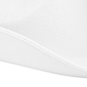 Zodaca White Cowboy Hat - Felt Cowboy Hats for Men, Women, Western Cowgirl Hat for Costume Birthday Bachelorette Party (Adult Size)