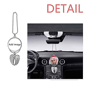 Stethoscope Doctor Body Position Silver Wing Car Pendant Decoration