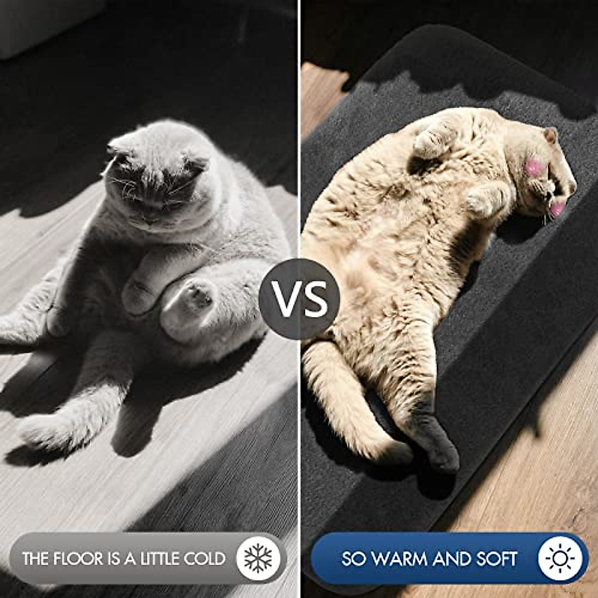 Yimobra Memory Foam Large Bathroom Rugs,Microfiber Bath Mat, Plush Shaggy Shower Mat for Bathroom,Fluffy Comfortable Water Absorbent Carpet, Non-Slip, Machine Washable,(Dark Grey, 44 X 24 Inches)