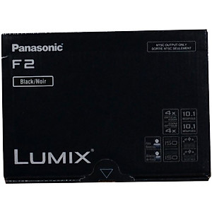 Panasonic DMC-F2K Lumix 10.1MP Digital Camera with 4x Optical Zoom (Black)