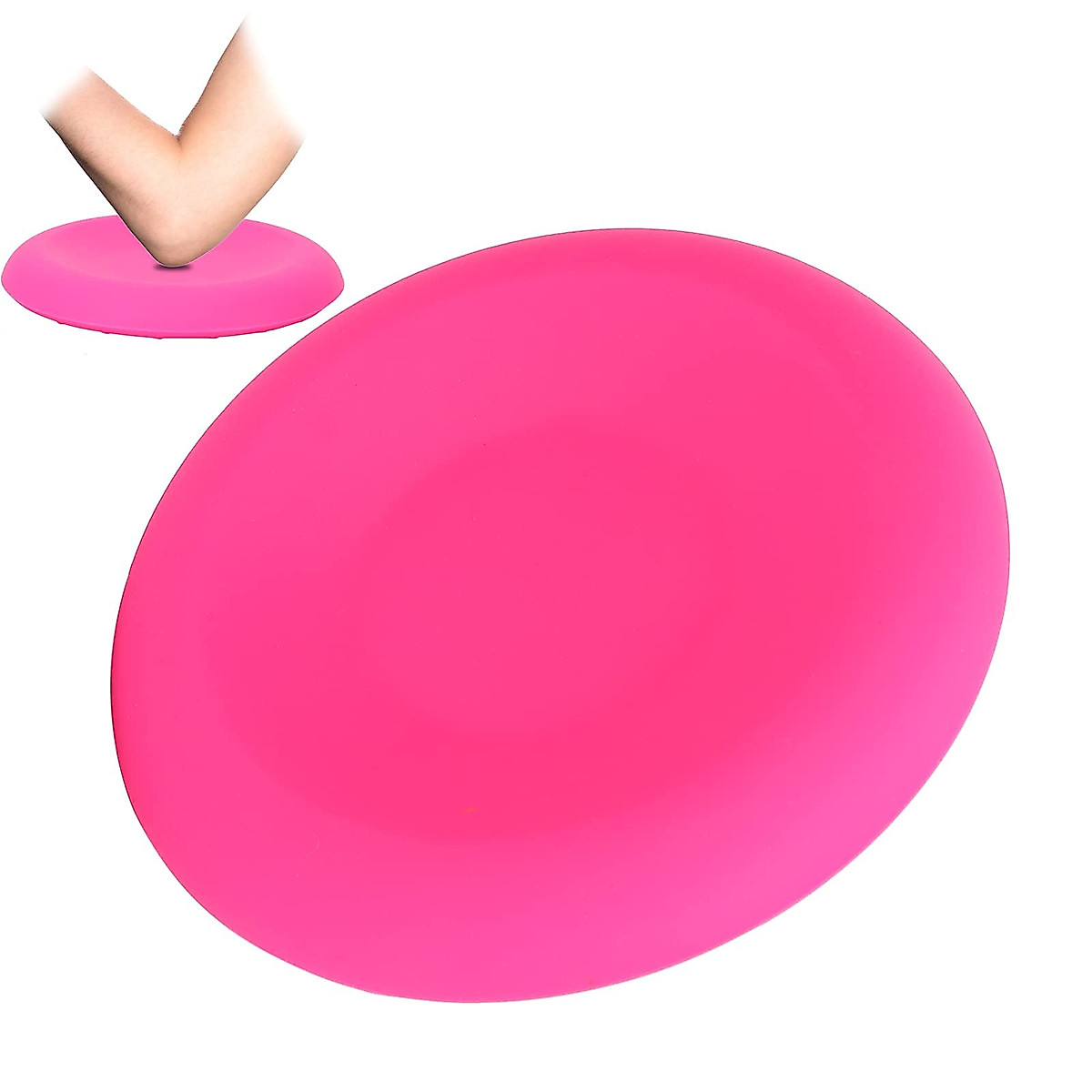 Yoga Knee Pad, Silicone Non-Slip Yoga Mat, Knees and Elbows Cushion for Workout, Fitness, Travel, Meditation, Kneeling, Balance, Floor, Pilates