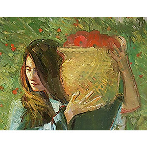 Harvest by Francis Livingston, Original Oil on Panel, 16" x 14.5"