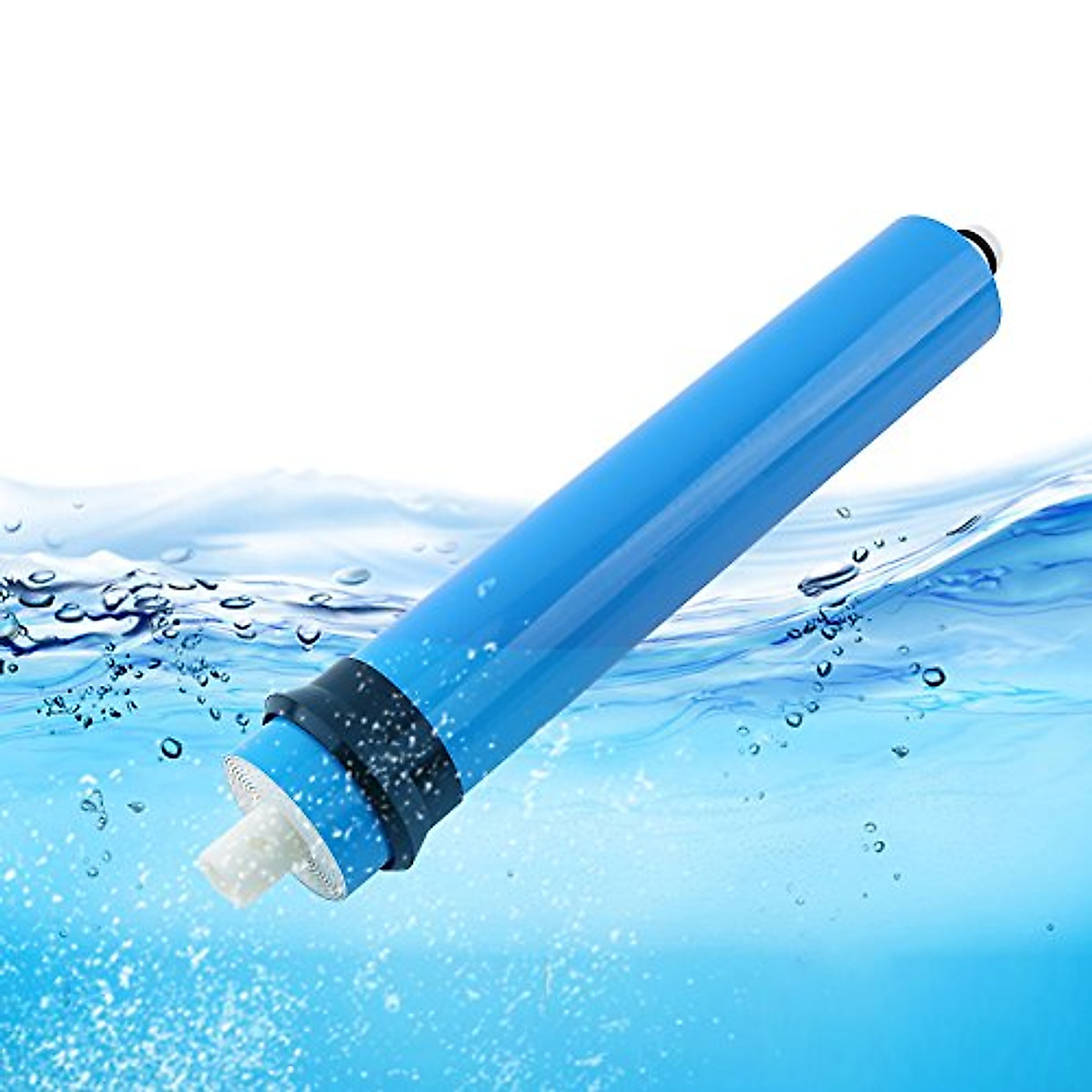 ZJchao TFC High Purity Reverse Osmosis Membrane Systems Aquarium Water Filter RO 75 GPD (Blue 75GPD)
