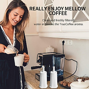 LADYSON 4 Pack Water Filter for Breville Claro Swiss - Oracle, Barista Touch Filters Bambino Espresso Coffee Machine Replacement Compare to Part #BES008WHT0NUC1