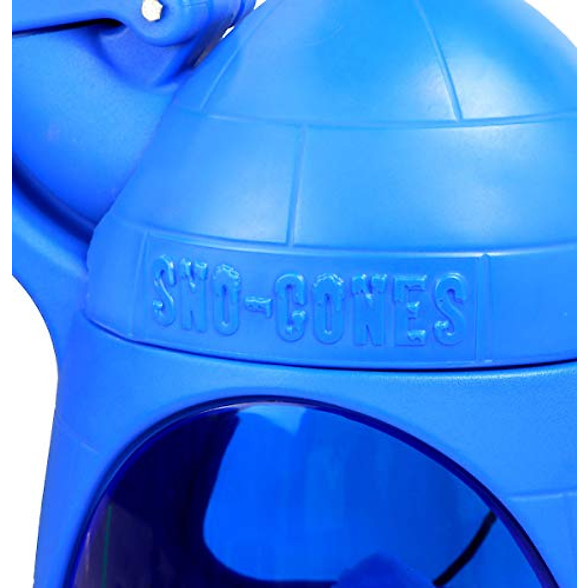 Paragon - Manufactured Fun Cooler Snow Cone Machine for Professional Concessionaires Requiring Commercial Heavy Duty Snow Cone Equipment 1/3 Horse Power 792 Watts, Blue, (6133410)