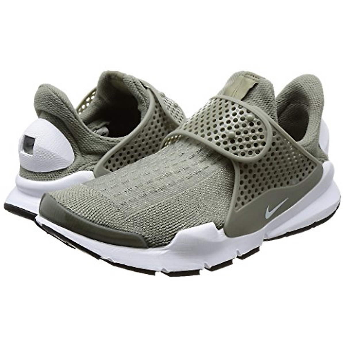 Nike Womens Sock Dart Running Trainers 848475 Sneakers Shoes (UK 3.5 US 6 EU 36.5, Dark Stucco White Black 005)
