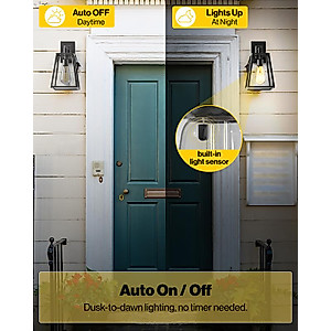 Sunco 6 Pack Dusk to Dawn Indoor Residential Vintage LED Edison Bulbs 75W Equivalent 7W, 850 Lumens Non-Dimmable ST58 Filament, 3000K Warm White, E26 Medium Base 120V Clear Glass Light Bulbs