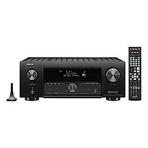 Denon AVR-X4700H 9.2-Channel 8K AV Receiver with 3D Audio and Amazon Alexa Voice Control (Renewed)