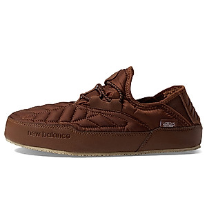 New Balance Unisex-Adult Caravan Moc V2 Slipper, Rich Oak/Mindful Grey, 12.5 Wide Women/11 Men