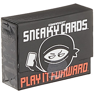 Gamewright Sneaky Cards Card Game, Multi-colored, 5"