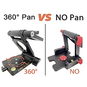 Z Flex Tilt Tripod Head - Flexible Angle Pan & Tilt Head/Universal Multiway Camera Tripod Connecting to Monopod Slider Rail Stabilizer Gimbal|Compact Folding Z Bracket Mount Fits Most DSLR Camera