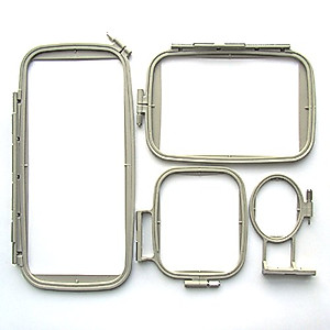 CKPSMS Brand - #Embroidery Hoop-4 Embroidery Hoop Compatible with/Replacement for Brother brand PE770 PE700 PE700II Machine - PE-770 Condition + (Embroidery Hoop-4 1SET)