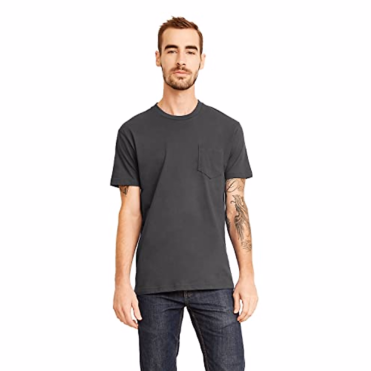 Next Level Unisex Pocket Crew XL HEAVY METAL