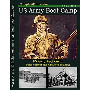 US Army Boot Camp WW2 Old Films Training DVD