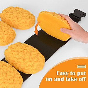 SimCoach Fat Replica 5 Lb with Belt, Wearable Human Body Fat Replica, Keep Fit & Weight Loss Motivation & Reminder, Human Fatty Tissue Demonstration Model for Nutritionist