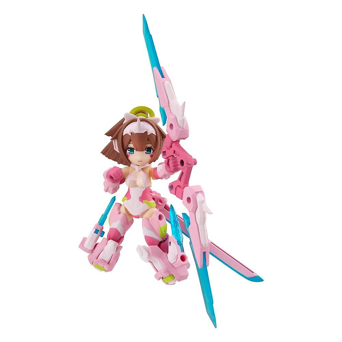 Megahouse Desktop Army Megami Device Asra Series (Cherry Blossom Oni, Aoi) Box of 4, Multiple Colors (MH83138)