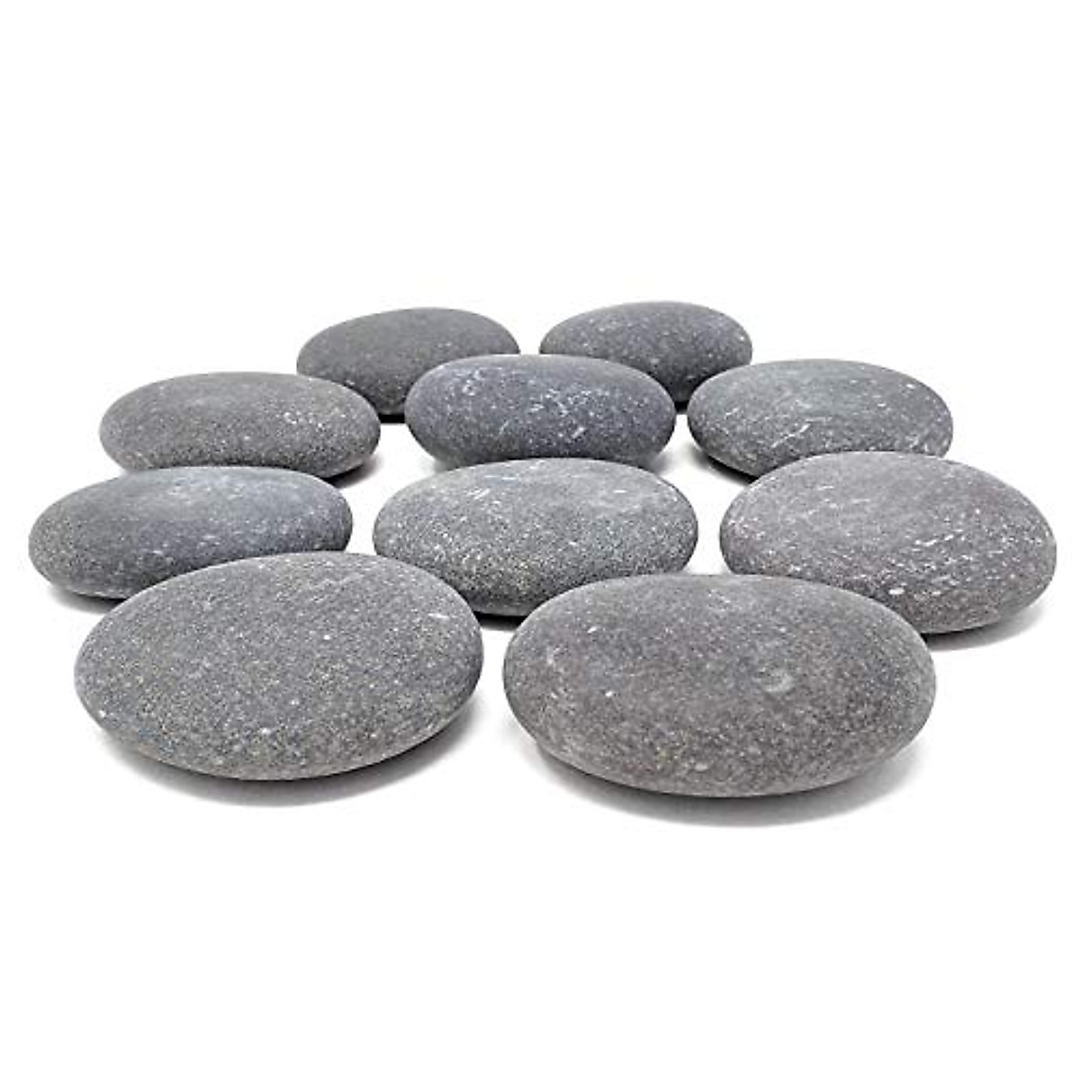 Capcouriers Rocks for Painting (Painting Rocks) 10 Painting Rocks for Rock Painting About 2 to 3 inches in Length