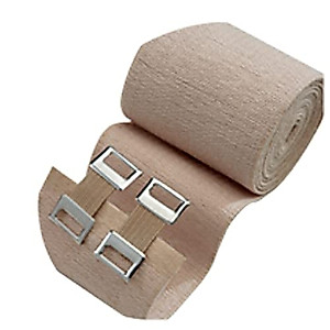 ACE Brand 3 Inch Elastic Bandage with Clips, Beige, 3 in x 63.6 in, Great for Elbow, Ankle, Knee & More, Comfortable Design for Prolonged Wear, Easy-to-Use Wrap Design (207314)