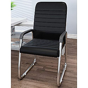 Student Dorm Room Games Chairs, Conference Reception Chair with Mesh Back, Breathable Mesh Computer Chair, 45 * 48 * 94CM(Color:Blue)