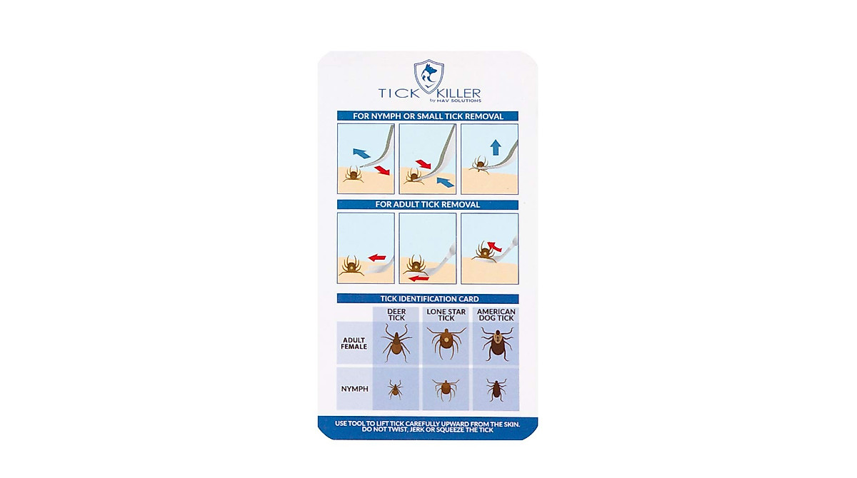 Tick Killer Platinum Tick Removal Tool Set - Safe & Effective