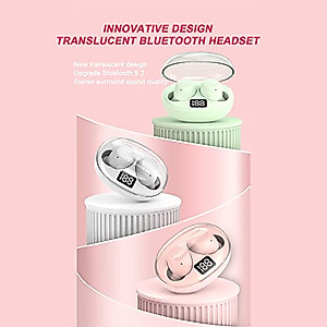 Ke1Clo Ear Buds Wireless Bluetooth Earbuds, 3-4h Playtime, Clear Stereo, HD Call, Noise Cancelling Earbuds Wireless Earbuds for Sports/Music