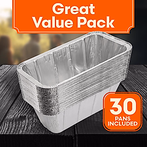 [30-Pack] Blackstone Griddle Compatible Cup Liners, Aluminum Foil Drip Pans for Easy Drain Management of Blackstone Grease Trays. Bulk Package, 5017, Size: 8" x 3 3/4"